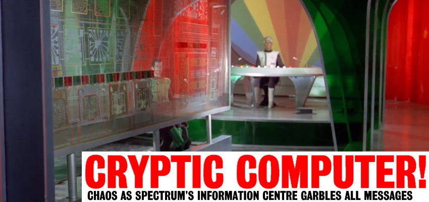 Captain Scarlet: Cryptic Computer! - A Gerry Anderson A21 News Story ...