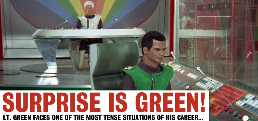 Surprise Is Green! - A Gerry Anderson A21 News Story – The Gerry ...