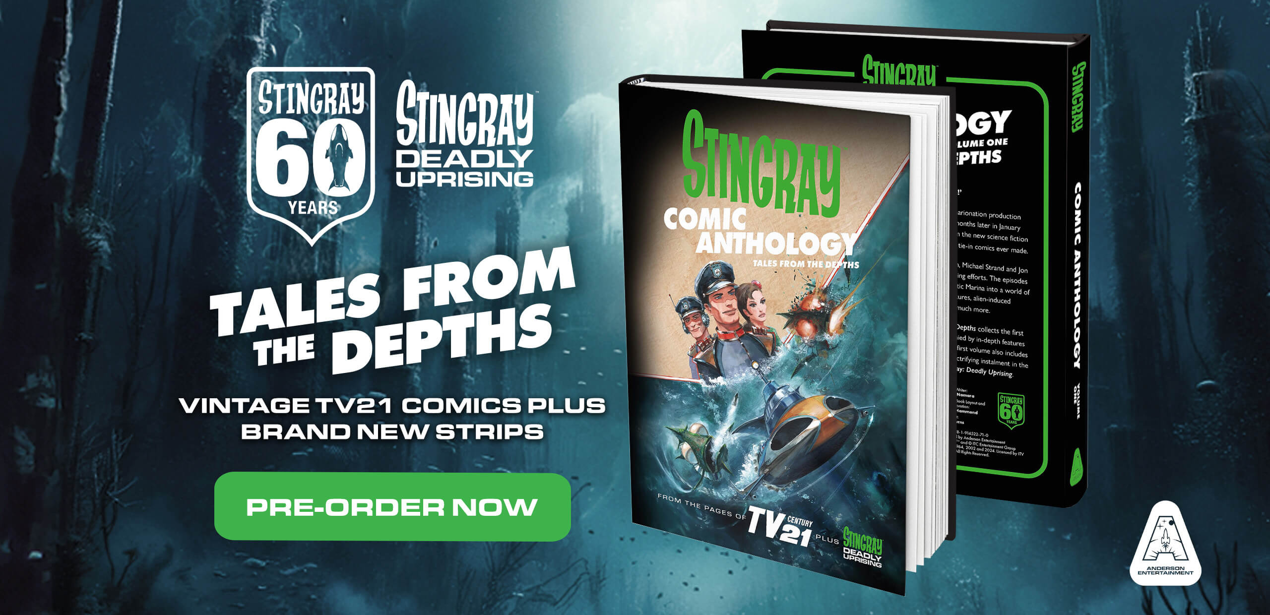 Stingray Comic Anthology Vol. 1: Tales from the Depths Available to Pre ...