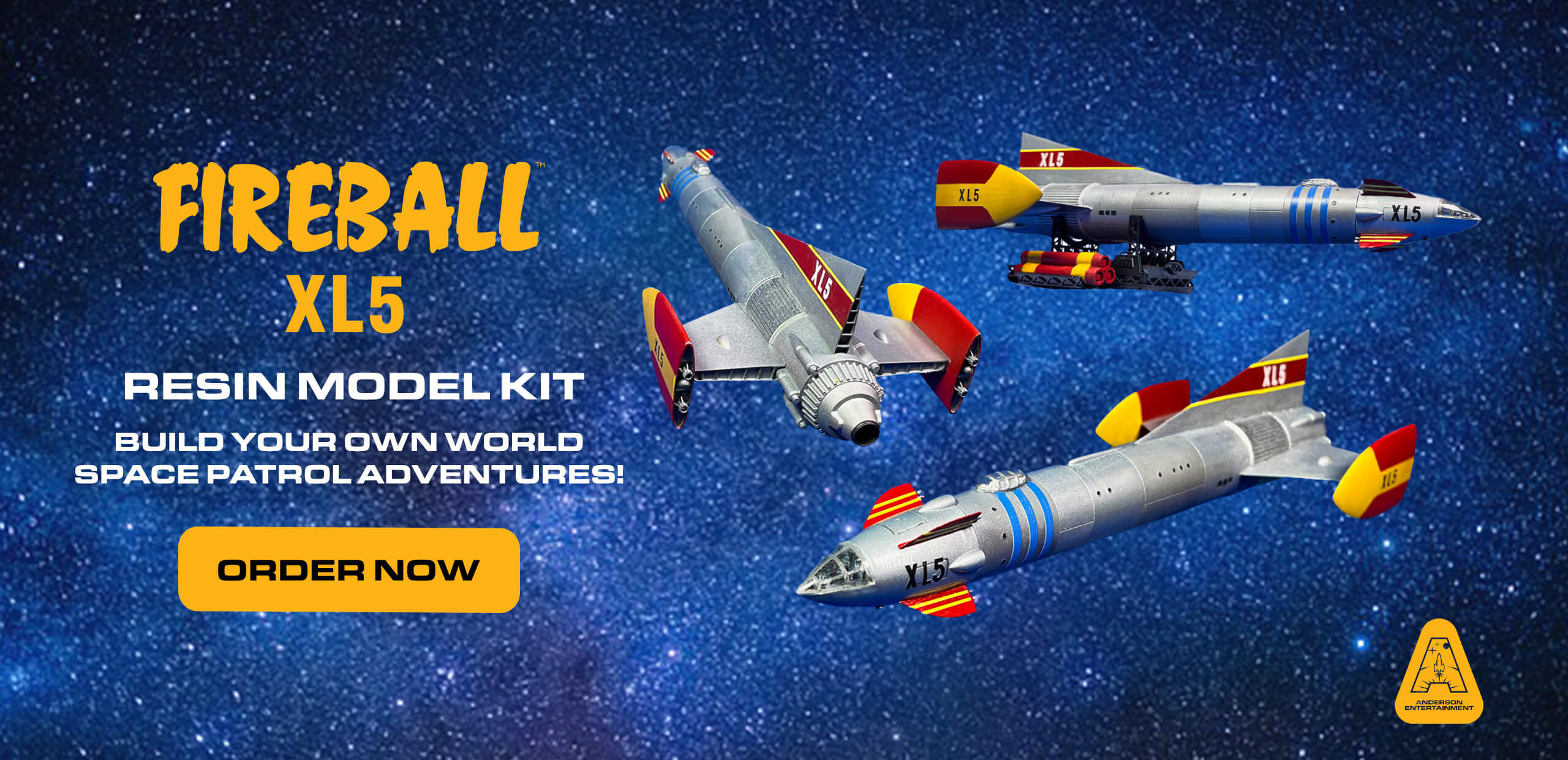 Fireball XL5 Resin Model Kit Available to Pre-order – The Gerry ...