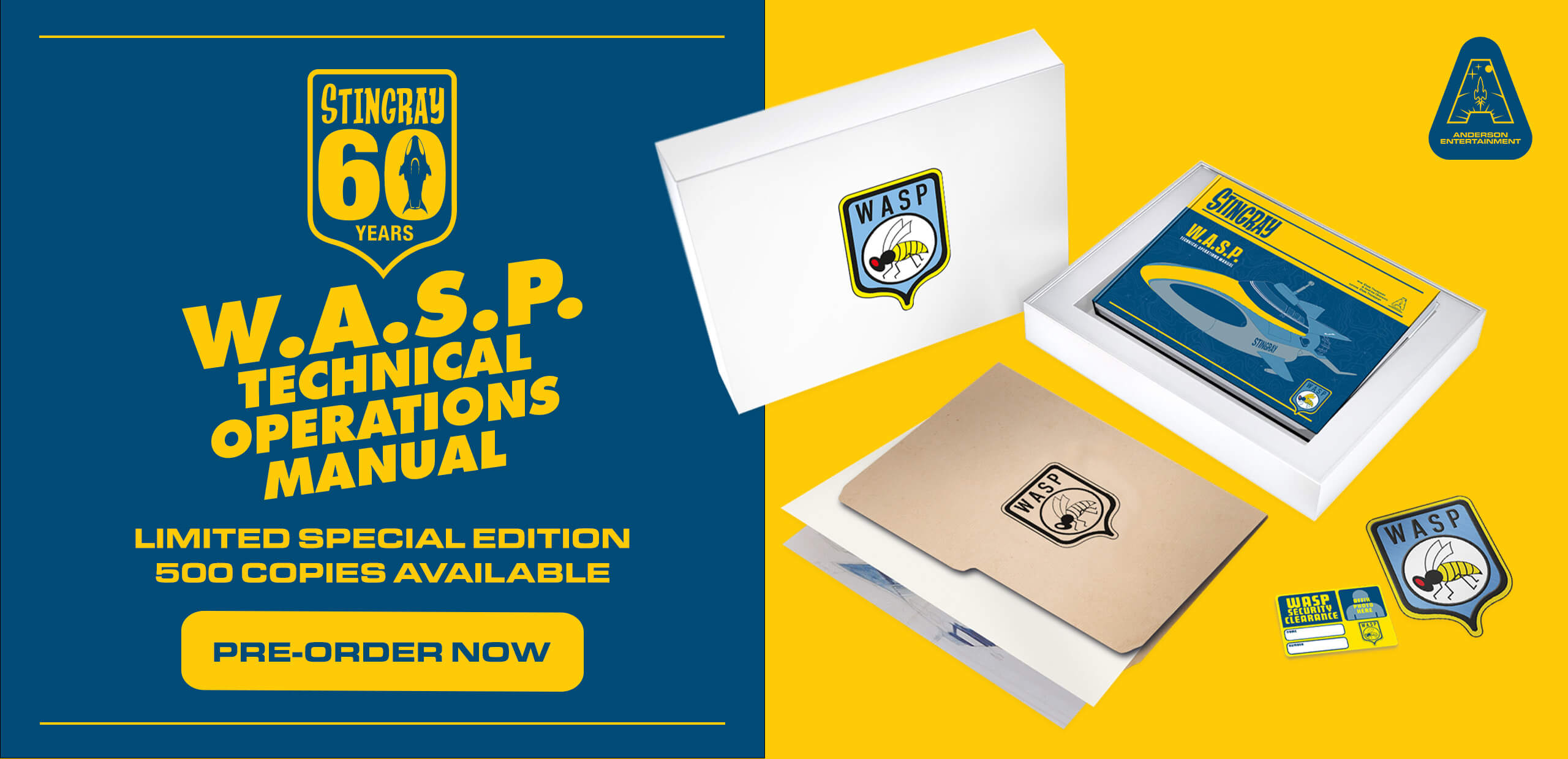 Pre-order the Stingray W.A.S.P. Technical Operations Manual Special ...