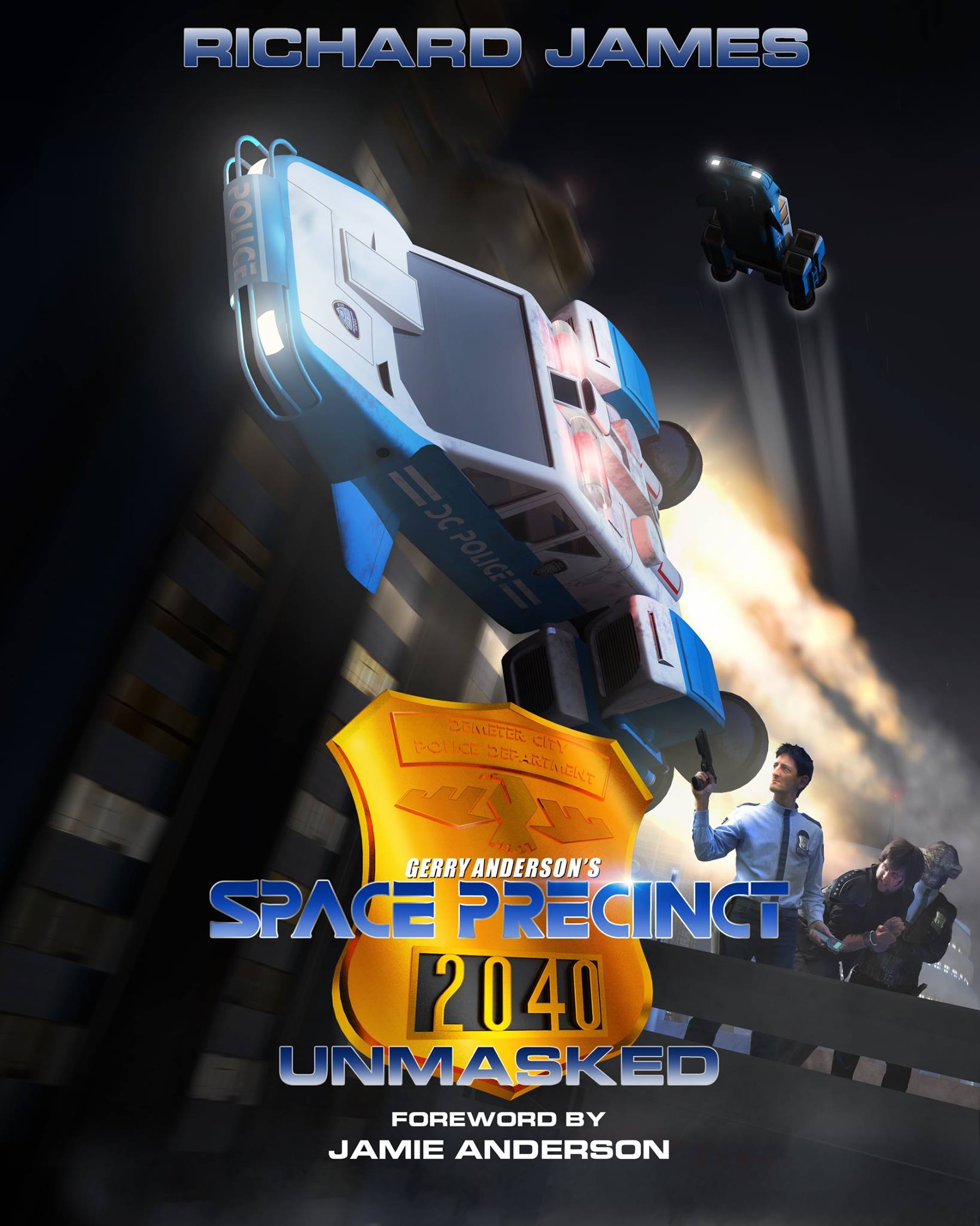 Richard James Releases New Space Precinct Book – The Gerry Anderson Store